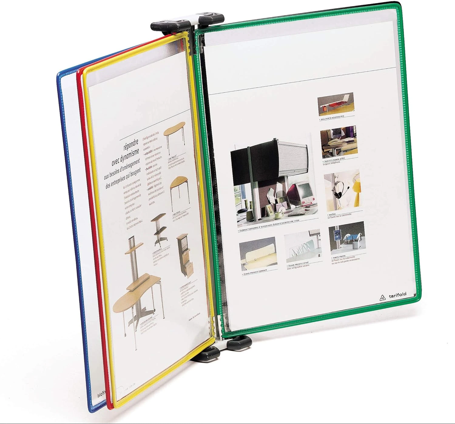 Portadocumentos Organizador de documentos 5 bolsillos Lean